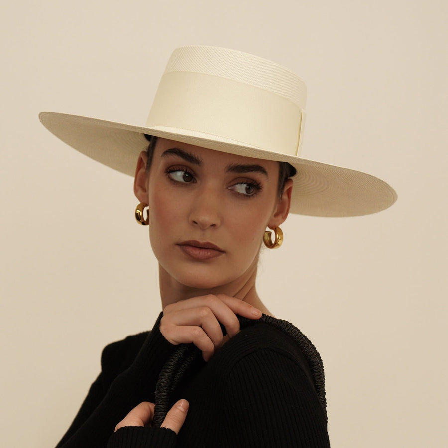 Pinta - Panama Straw Boater Hat | Artesano – www.artesano.net